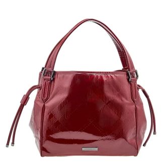 Burberry Pre-owned Leder totes - - Pre-owned - Damen - Rot - ONE SIZE