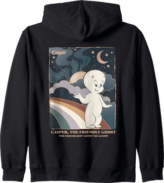 Casper The Friendly Ghost Rainbow Night Sky Kapuzenjacke