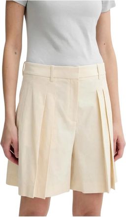 Theory Damen, Shorts, Beige, SGr&ouml;&szlig;e
