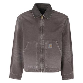 Carhartt Work in Progress Homme, Vestes, Brun, Taille: S Denim Vestes