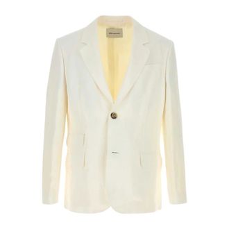 Ami Einreihiger Blazer - - Suits - Herren - Wei&szlig; - S