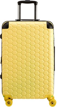 Carpisa GOTECH Green. Starrer Trolley Größe M mittel (44x68x26 cm), erweiterbar, mit 4 Rollen und TSA-Schloss