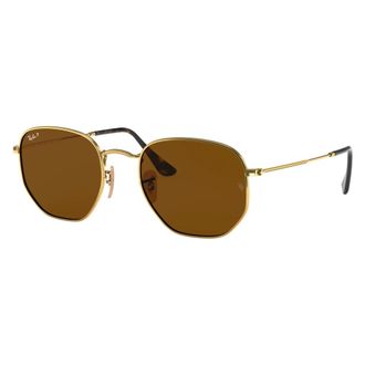 Ray-Ban Verres Hexagonaux Plats - unisex - Accessoires - Jaune - Taille: 51 MM