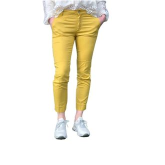 Mason's Jacqueline Curvie Hose - - Trousers - Damen - Gelb - M