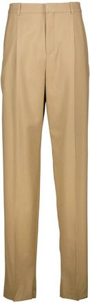 Saint Laurent Herren Bundfaltenhose aus Wolle