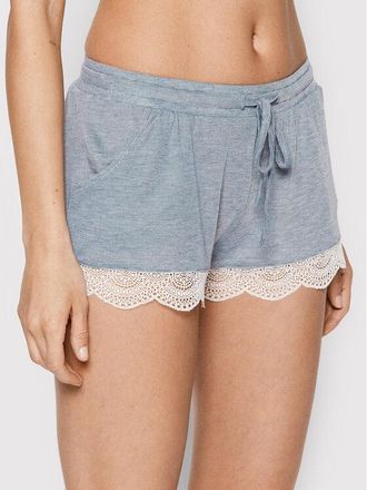 Etam Pyjamashorts Warm Day 6485851 Blau Regular Fit