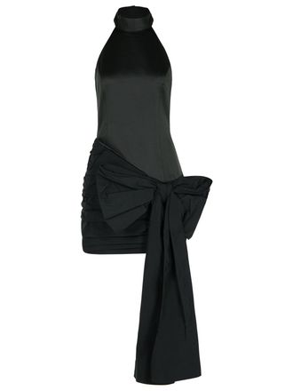 Rotate Robe rotation avec un arc en polyester noir