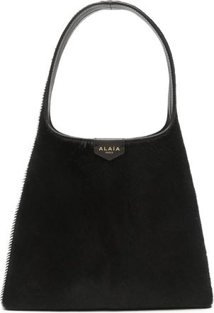 Alaia Mini Brown Shoulder Bag