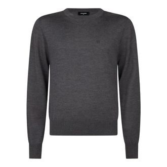 Dsquared2 D2 Upside Down Pullover - - Knitwear - Herren - Grau - 2XL