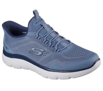 Skechers Summits Top RateSneaker f&uuml;r Herren, Schiefer-Mesh-TPU, 43 EU