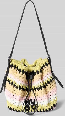 HUGO BOSS Beuteltasche aus Strick Modell NEEKO CR_DRAWSTRING