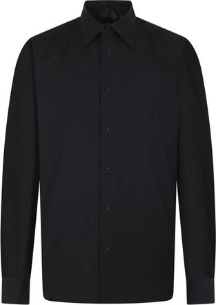 Philipp Plein Homme, Chemises, Noir, Taille: S Sugar Daddy Cut Shirt All-Over Strass
