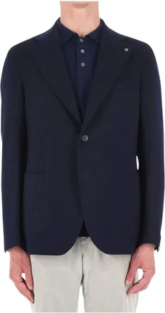 Tagliatore Pino Lerario Jacket - Homme - Vestes - Bleu - Taille: XL