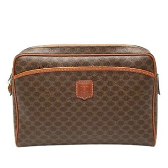 Celine Pre-owned Pochette en toile enduite - Femme - Pre-owned - Brun - Taille: ONE Size