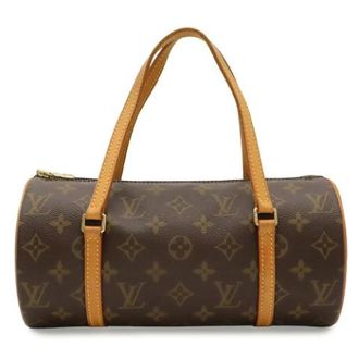 Louis Vuitton Sac &agrave; main Monogram en toile Pre-owned - Femme - Pre-owned - Brun - Taille: ONE Size