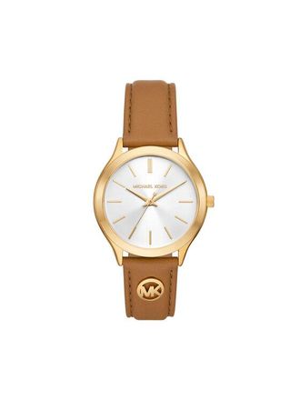 Michael Kors Uhr Slim Runway MK7543 Braun