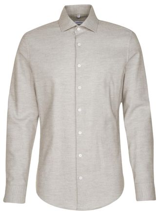 Seidensticker Herren Flanellhemd - Shaped Fit - Flanellhemd - Kent-Kragen - Langarm - 100% Baumwolle