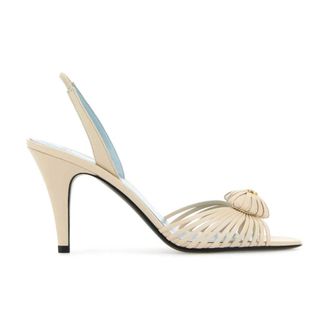 Valentino Garavani Femme, Chaussures, Blanc, Taille: 38 EU Sandales Royal