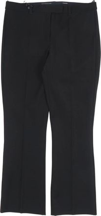 Max Mara Femme, Pantalons, Noir, Taille: 42 FR Umanita Cropped Pantalons