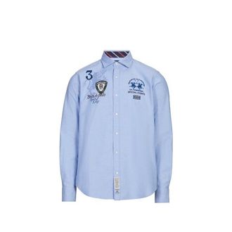 La Martina Chemise en coton brod&eacute;