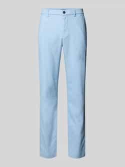 Tommy Hilfiger Regular Fit Leinenhose mit Logo-Stitching Modell Denton