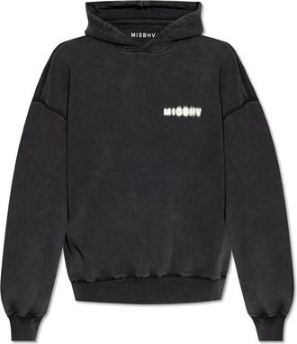 Misbhv Misbhv, Homme, Sweatshirts et sweats &agrave; capuche, Noir, Taille: XL Logo SweaT-shirt