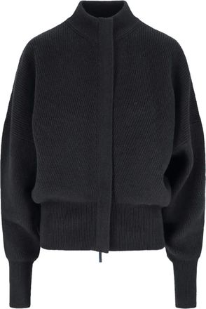 SA SU PHI Minerva cardigan - Schwarz