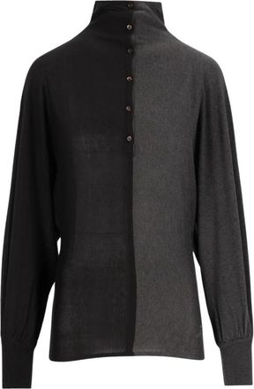 Jacquemus Losange Strick-Polo - - Tops - Damen - Schwarzk - M