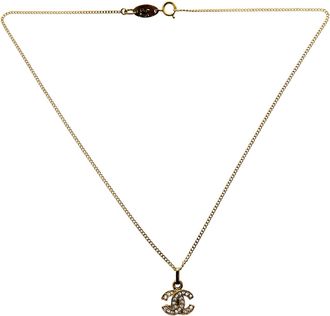 Chanel Halskette - Chanel CC Halskette Gold / sehr gut - Gr. unisize - in Gold - f&uuml;r Damen