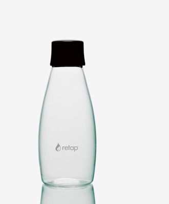 Retap Wasserflasche Go 05, Schwarz