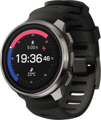 Suunto Ocean Tauchcomputer und Sportuhr, AMOLED-Bildschirm, 100m Wasserdicht, Zweifrequenz GPS, Offline-Karte, 95+ Sportarten, HRV & Schlafqualität Verfolgun