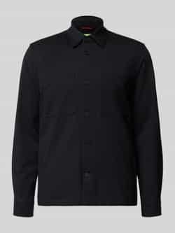 Cinque Regular Fit Hemdjacke mit Viskose-Anteil Modell Messi