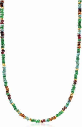 Nialaya Homme, Accessoires, Jaune, Taille: M Miyuki Beaded Wristband