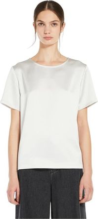 Max Mara Femme, Tops, Blanc, Taille: 46 FR Top Amburgo