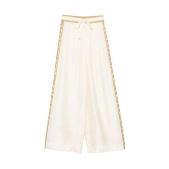 Zimmermann Femme, Pantalons, Beige, Taille: 38 FR Luna Retro Track Pant