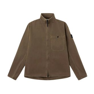 Stone Island Herren, Jacken, Braun, LGr&ouml;&szlig;e