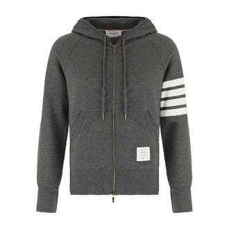 Thom Browne Homme, Sweatshirts et sweats &agrave; capuche, Gris, Taille: XL Sweat &eacute;l&eacute;gant pour un Look Moderne