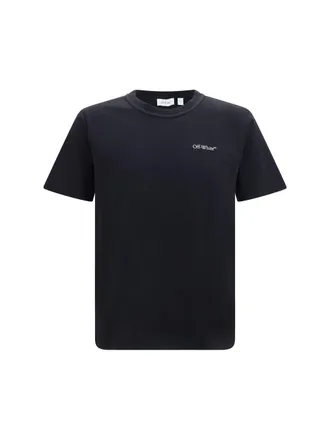 Off-white Mens T-Shirt Small Bookish Black Cotton T-Shirts And Polos