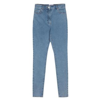 Moschino Blaue Skinny Jeans Casual Stil - - Jeans - Damen - Blau - W29