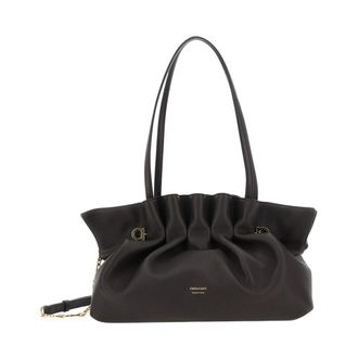 Ferragamo Soft Bag M - - Bags - Damen - Braun - ONE SIZE