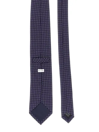 Pal Zileri Mens Purple Silk Tie