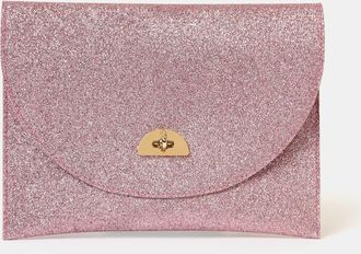 The Cambridge Satchel Company The Twist Lock Pouch - Popular Pink Celtic with Pink Glitter