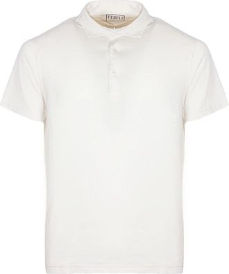 Fedeli Homme, Tops, Blanc, Taille: XL Polo