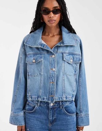 Free People Side to Side - Veste - Rivi&egrave;re d&eacute;lav&eacute;-Bleu