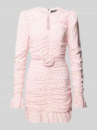 Rotate Slim Fit Minikleid aus reiner Viskose