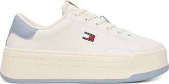 Tommy Hilfiger Sneakers Tommy Hilfiger Tjw Script Cupsole Flatform EN0EN02961 &Eacute;cru