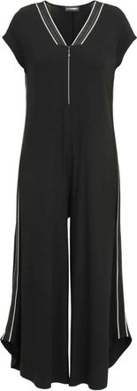 Doris Streich Edler Jumpsuit - - Jumpsuits & Playsuits - Damen - Schwarzk - XS