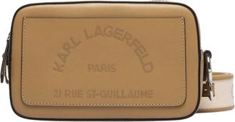 Karl Lagerfeld Femme, Sacs, Beige, Taille: ONE Size LE Ballet Sac bandouli&egrave;re