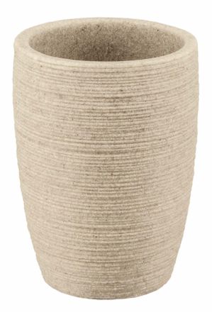 Kleine Wolke Zahnputzbecher Sand in Macadamia