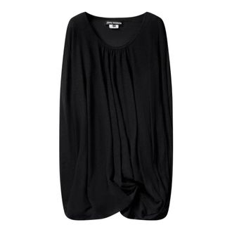 Junya Watanabe Draped Pullover Blouse - - Tops - Damen - Schwarzk - S